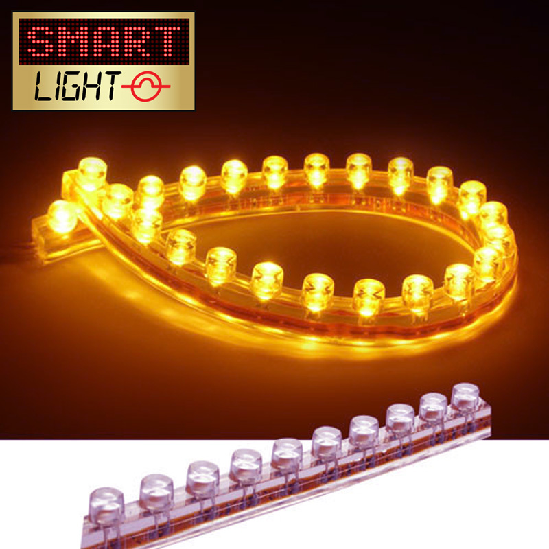 12V IP68 Waterproof Silicon/Rubber Flexible DIP LED Strip Light *Fish ...