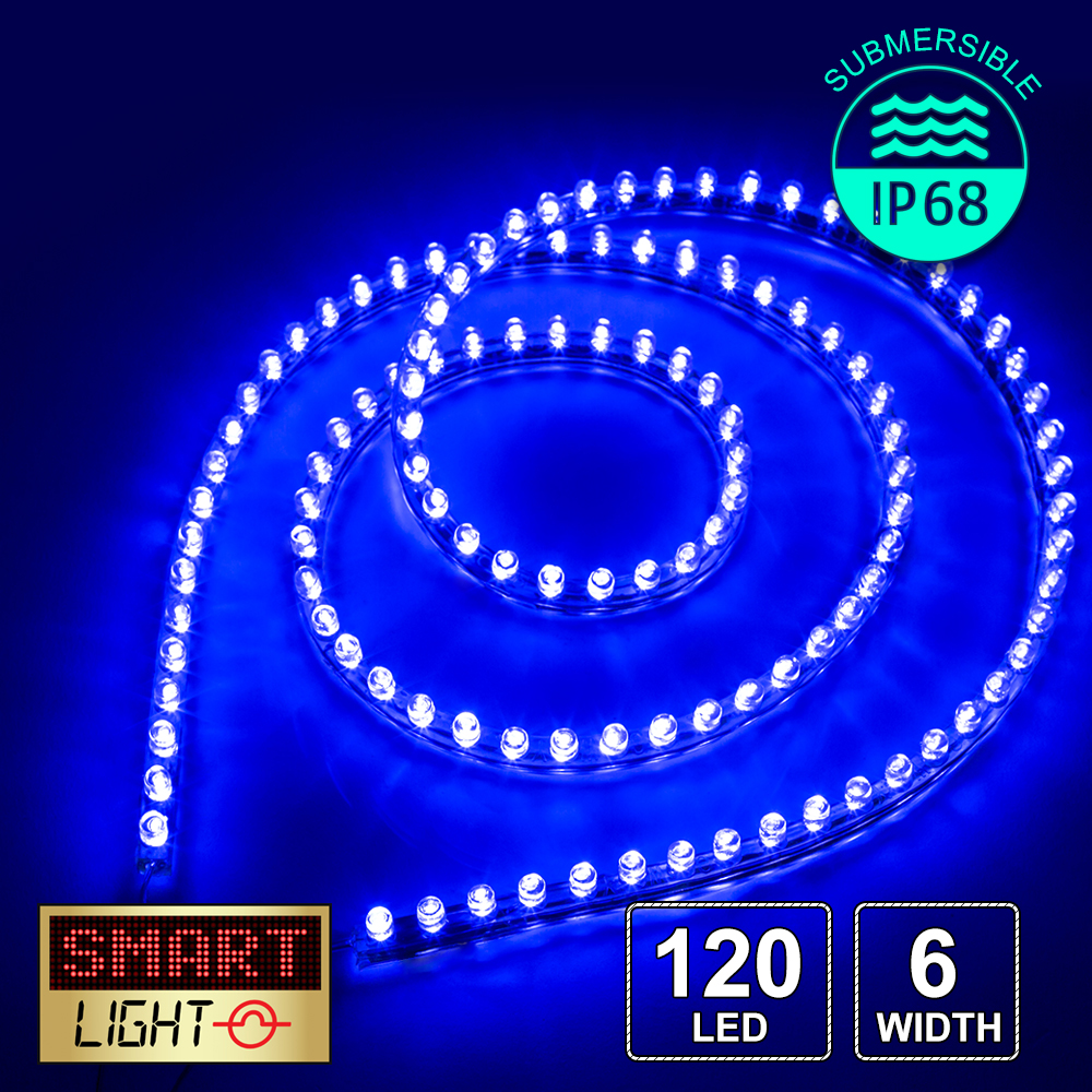 12V IP68 Waterproof Silicon/Rubber Flexible DIP LED Strip Light *Fish ...