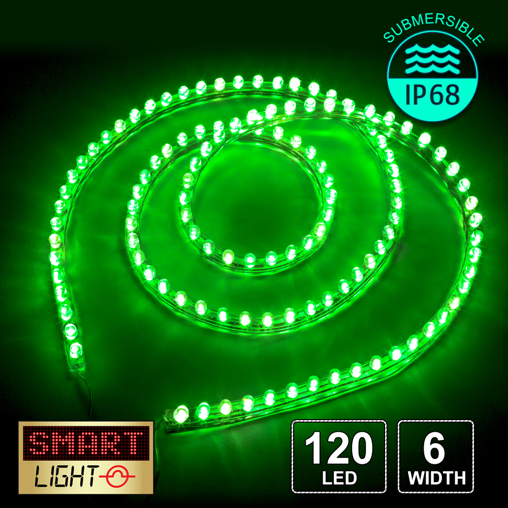 12V IP68 Waterproof Silicon/Rubber Flexible DIP LED Strip Light *Fish ...